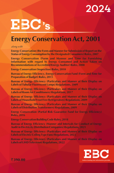 Energy Conservation Act, 2001Bare Act (Print/eBook)